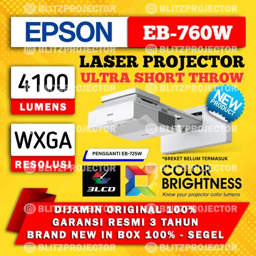 Jual Proyektor Epson EB-760W EB760W Ultra Short Throw Laser Pengganti 725W - Jakarta Pusat ...