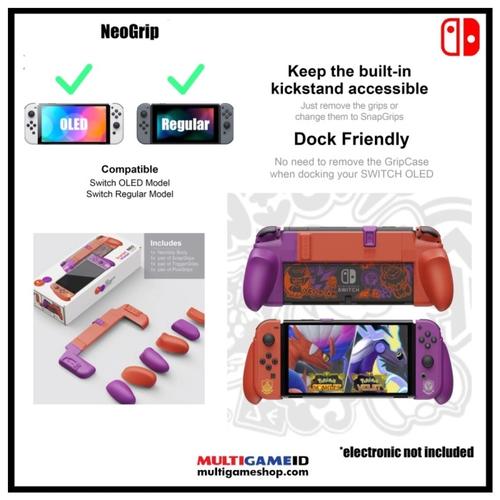 Jual Switch V2 & Oled Skull&Co Neo Grip (Pokemon Series) - Jakarta ...