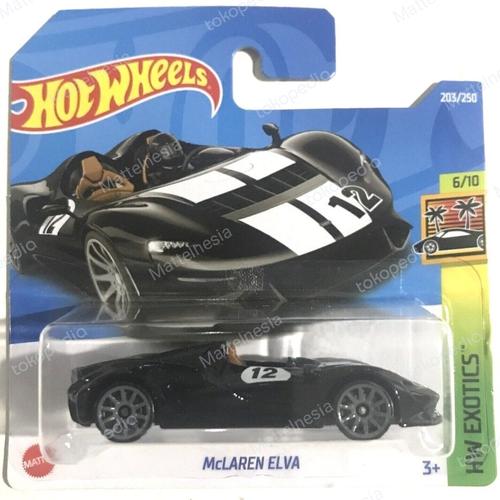 Jual Hot Wheels Mclaren ELVA Hitam Rally Angka 12 HW Exotic - Kab ...