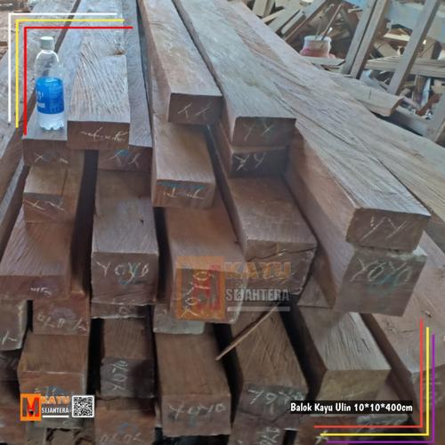 Jual Balok Kayu Ulin Kalimantan 10 x 10 x 400 cm Unfinishing - Kota ...