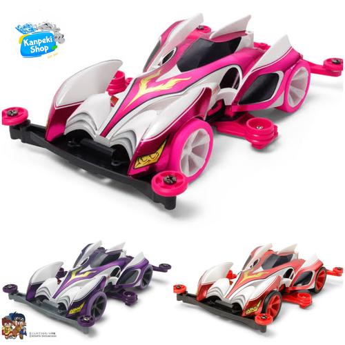 Jual rep tamiya mini 4wd shining scorpion red pink violet daxing super ...
