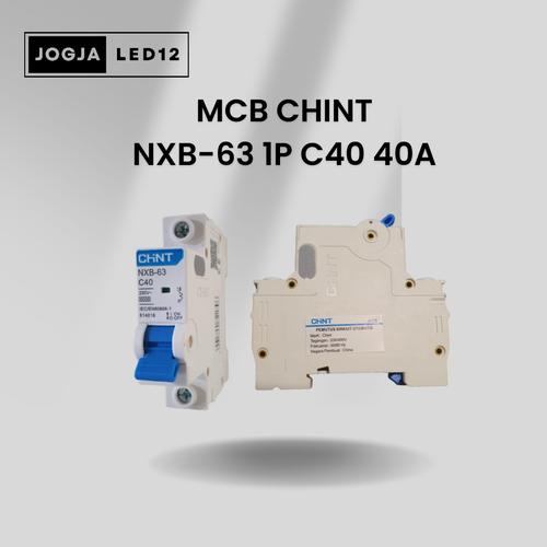 Jual MCB CHINT NXB-63 1P 40A - Kab. Sleman - Jogjaled12original | Tokopedia