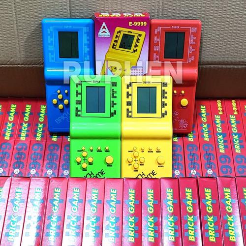 Jual Gamewatch Gimbot Gamebot Jimbot Balok Brick Game Tetris - Kuning ...