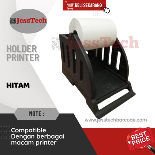 Jual EXTERNAL LABEL HOLDER ROLL PRINTER BARCODE UNIVERSAL - Hitam ...