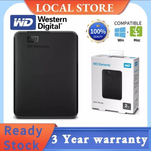 Jual WD Harddisk Eksternal HDD 1TB 2TB External Hard Disk USB 3.0 - 2TB - Jakarta Selatan ...