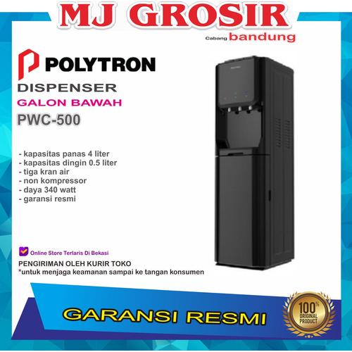 Jual WATER DISPENSER POLYTRON PWC 500 PWC500 HOT & COOL elektrik - Kota Bandung - MJ GROSIR ...