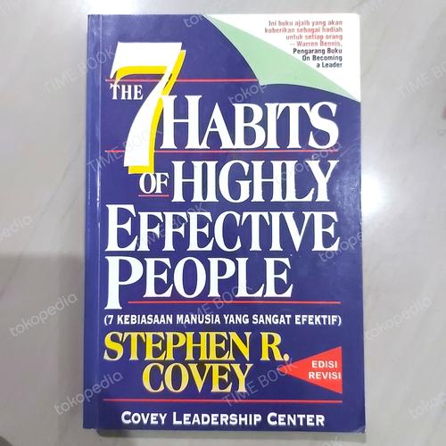 Jual Buku Motivasi Original Stephen R Covey Covey Leadership Center ...