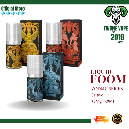 Jual Foom Zodiac Seris Libra/Gemini/Aquarius Salt Nic 30Ml 100% ...