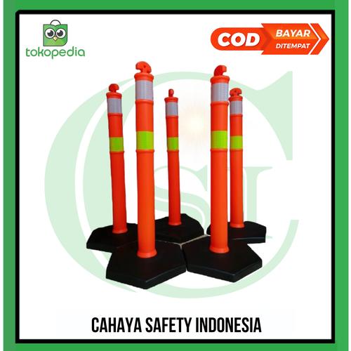 Jual Stick Cone Base Hitam Plastik 120 cm (BISA DI ISI AIR) - Jakarta ...
