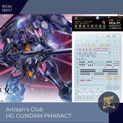 Jual Water Slide Decal HG Gundam Pharact by Artisan's club - Kab ...