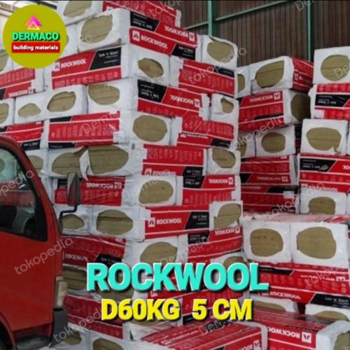 Jual ROCKWOOL D60KG 5 CM / BUSA PEREDAM SUARA / ROCKWOL / SAFE n SILENT ...