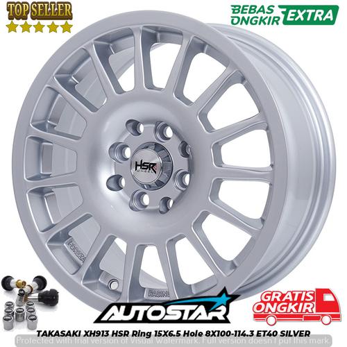 Jual VELG HSR TAKASAKI R15 PAS BUAT MOBIL Baleno, Esteem, Ignis ...