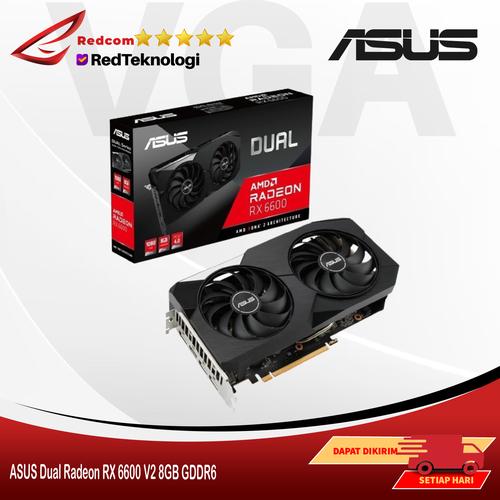 Promo ASUS Dual Radeon RX 6600 V2 8GB GDDR6 Cicil 0% 3x - Jakarta Barat ...