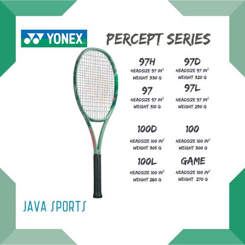 Jual Raket Tenis Yonex PERCEPT Series 97H 97D 97 97L 100D 100 100L GAME ...