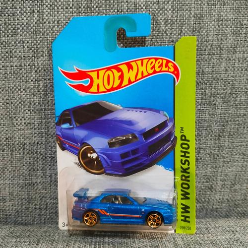 Jual Hot wheels Nissan Skyline R34 biru - Kota Tangerang Selatan - No ...
