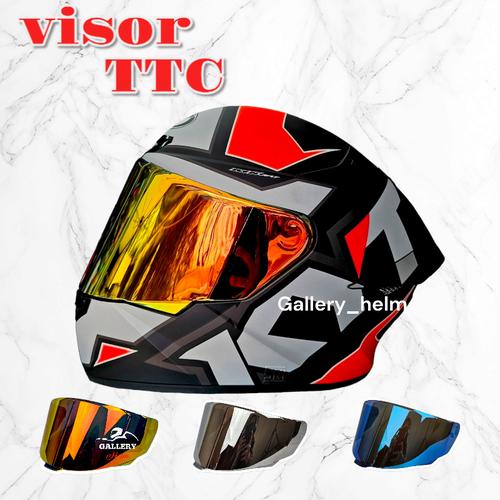Promo VISOR KYT TT COURSE | VISOR IRIDIUM TTC - rachetnya aja - Kota ...