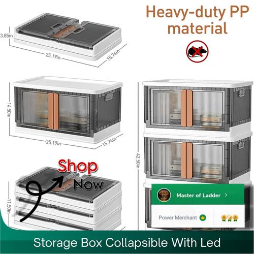 Jual Stora Krisbow Kotak Penyimpanan Lipat/Foldable Storage Box Pintu ...