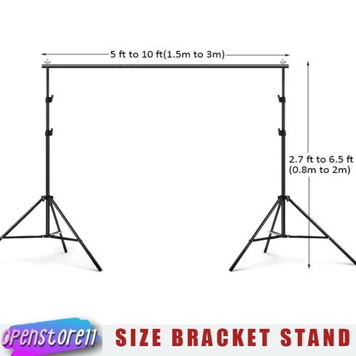 Jual - TIANG BACKDROP GREEN SCREEN STAND TRIPOD BACKGROUND FOTO STUDIO ...