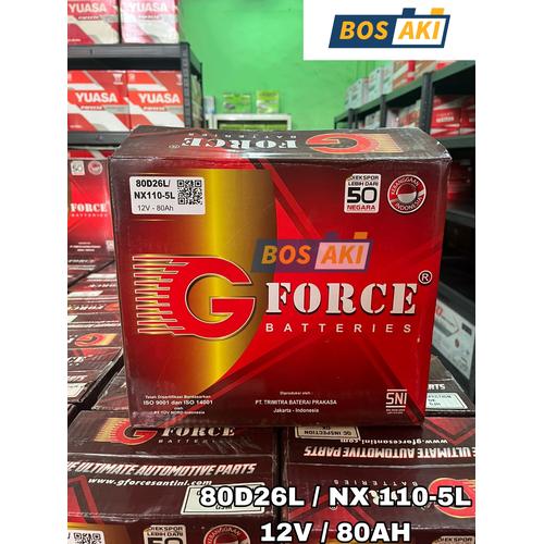 Jual Aki Basah Konvensional G FORCE 80D26L / NX 110-5L - Kota Tangerang - BosAki | Tokopedia
