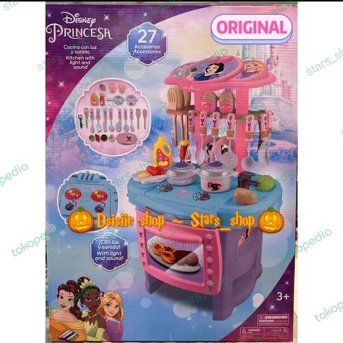 Jual Disney Princess Kitchen With Light And Sound Original /Alat Masak ...