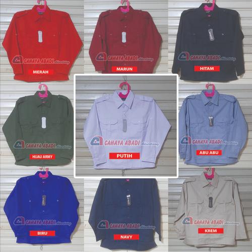 Jual Kemeja Kantor PDH PDL Seragam Kantor PDH PDL - Putih, S - Jakarta ...