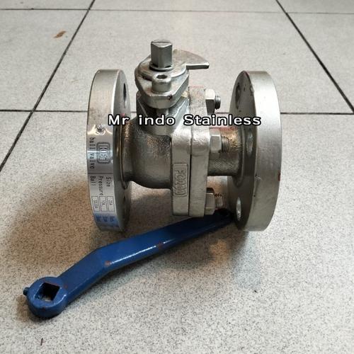 Jual Ball Valve Flange Jis10k 6" Inch Stainless Ss304 2Pc Body ...