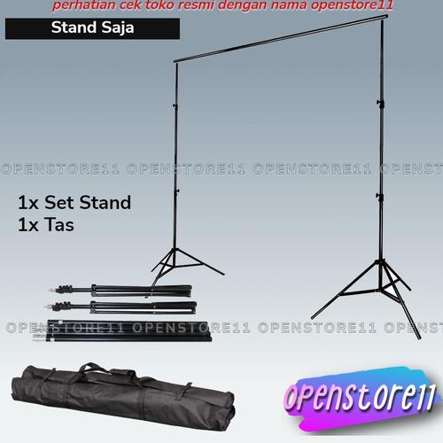 Jual - TIANG BACKDROP GREEN SCREEN STAND TRIPOD BACKGROUND FOTO STUDIO ...