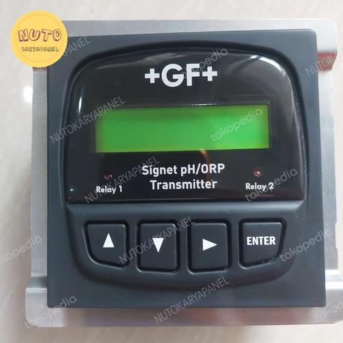 Jual +GF+ SIGNET pH/ORP TRANSMITTER PANELMOUNT WITH RELAY 387502P ...