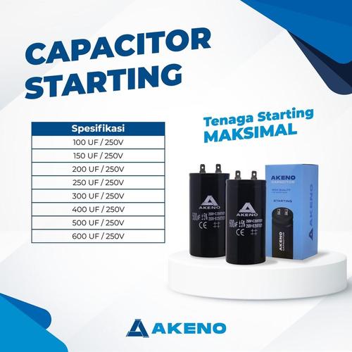 Jual CAPACITOR STARTING 600 UF - 250V KAPASITOR / CAPACITOR STARTING ...