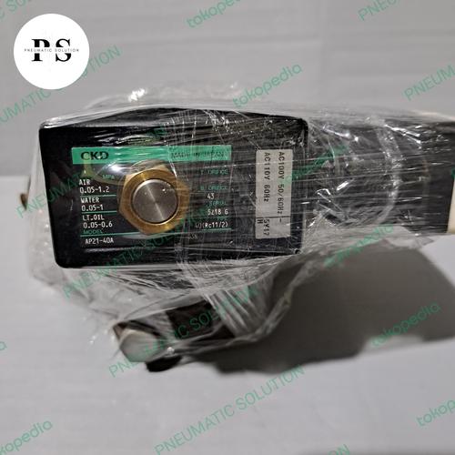 Jual SOLENOID VALVE CKD AP21-40A 1 1/2" AC100-110V - Jakarta Barat ...