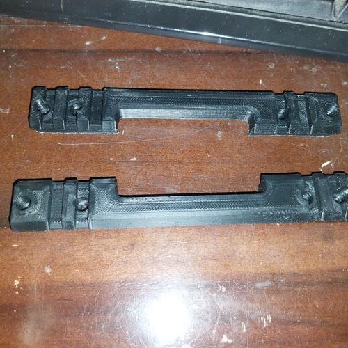 Jual rail scope 3d printed coak ejection port vsr/bar 10 ato diy pvc ...
