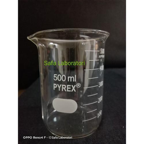 Jual Beaker Glass 500ml - Pyrex - Kab. Sukoharjo - Cipta Karya Kimia ...