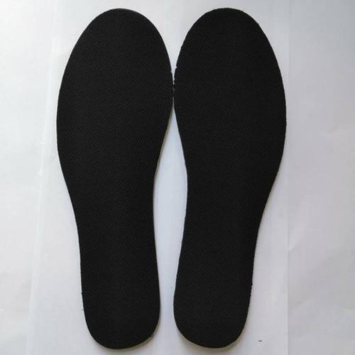 Jual Sol sepatu insole/sole alas dalam/sole polos&sablon - hitam polos ...