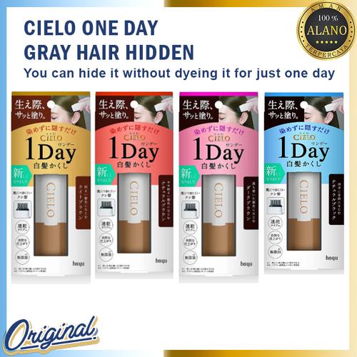 Jual Cielo One Day Gray Hair Hidden Original Japan - Natural Black ...