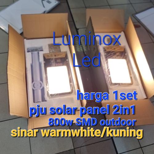 Jual pju solar panel 800w 800watt kuning - jalan led solar cel 800 watt ...