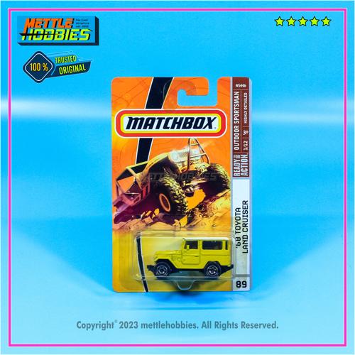 Jual Matchbox 1968 Toyota Land Cruiser FJ40 Hardtop Diecast Mobil 1:64 - FJ40 " GREEN " - Kota ...