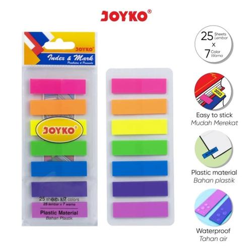 Jual Joyko Index & Mark Plastik Penanda Pembatas Buku Dokumen IM-30 ...