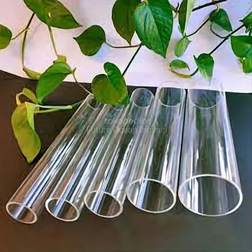 Jual pipa akrilik tabung / PIPA serat kaca / pipa transparan - 94x100mm ...