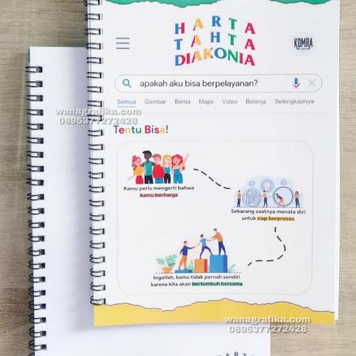 Jual desain custom cetak BLOCKNOTE spiral - Kota Yogyakarta - admin ...