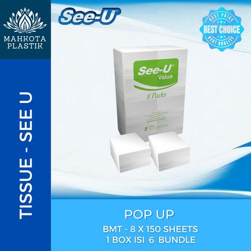 Jual TISSUE SEE U POP UP / BATHROOM MULTIPURPOSE TISSUE (PER BUNDLE ...