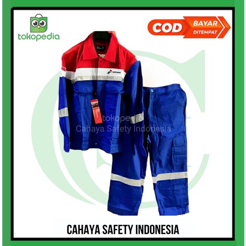 Jual Two Piece Wearpack NEW NOMEX IIIA PERTAMINA Original Bersertifikat ...
