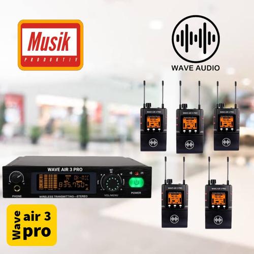 Promo Wave Audio Monitor Wave Air 3 Pro Wireless IEM 1TX - 5RX Cicil 0% ...