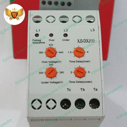 Jual VORGE XJ3D Phase Failure Relay Over / Under Voltage Protection ...