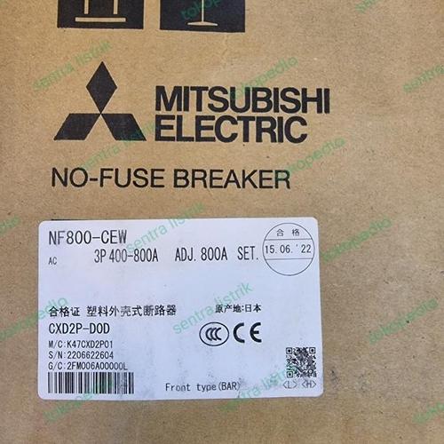 Jual Mccb Nfb Mitsubishi Nf800 Cew 3P 400-800A - Jakarta Selatan - Teknik Prima Persada | Tokopedia