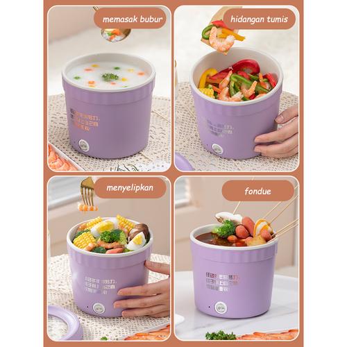 Jual Panci Masak Listrik Penanak Nasi Listrik Mini 1.2L Hotpot Sup - UNGU TH - Kab. Tangerang ...
