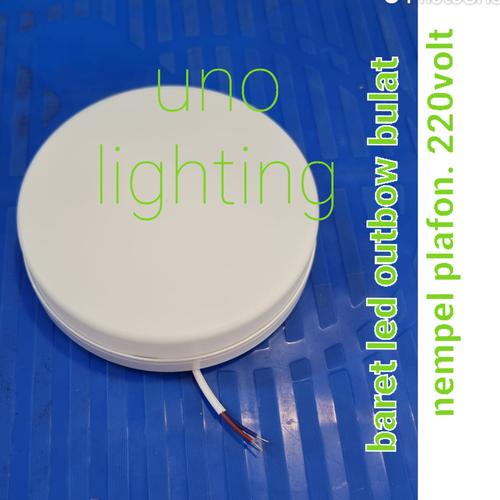 Jual lampu plafon outbow bulat 24watt 24 watt / baret ceiling led 24w ...