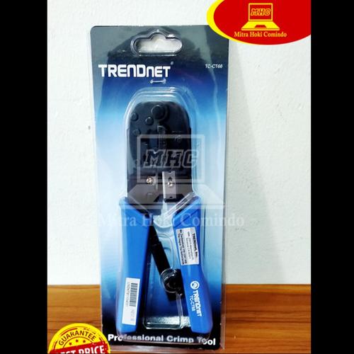Jual CRIMPING TOOL TRENDNET TC-CT68 - Tang Crimping RJ45 RJ11 - Kota ...