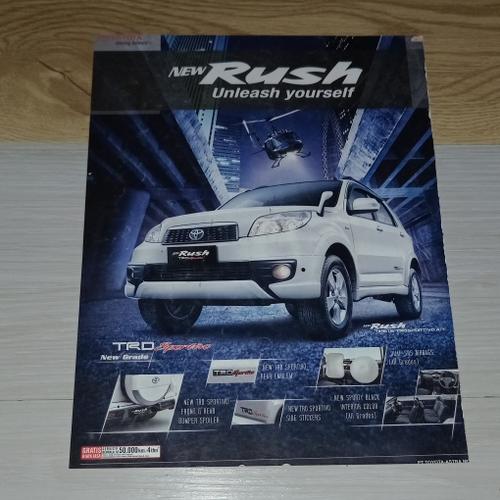 Jual Iklan Cetak Jadul Toyota Rush - Kota Bandung - Kawan DuniaMayaShop ...