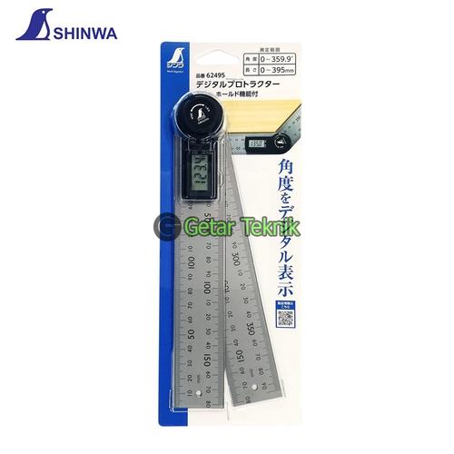 Jual Alat Ukur Sudut Shinwa 62495 Digital Protractor 20 cm - Kab ...