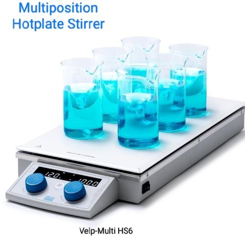 Jual Hotplate Stirrer MULTI HS6, Velp Heating Magnetic Stirrer ...